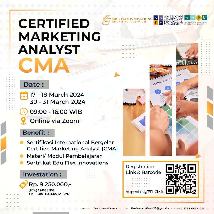 Certified Marketing Analyst Eduflex Innovations